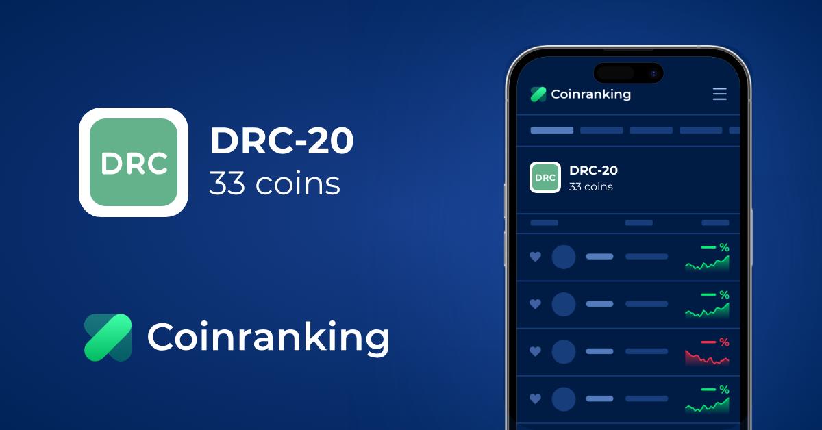 DRC-20 Tokens on Dogecoin - Top 50 List | Coinranking