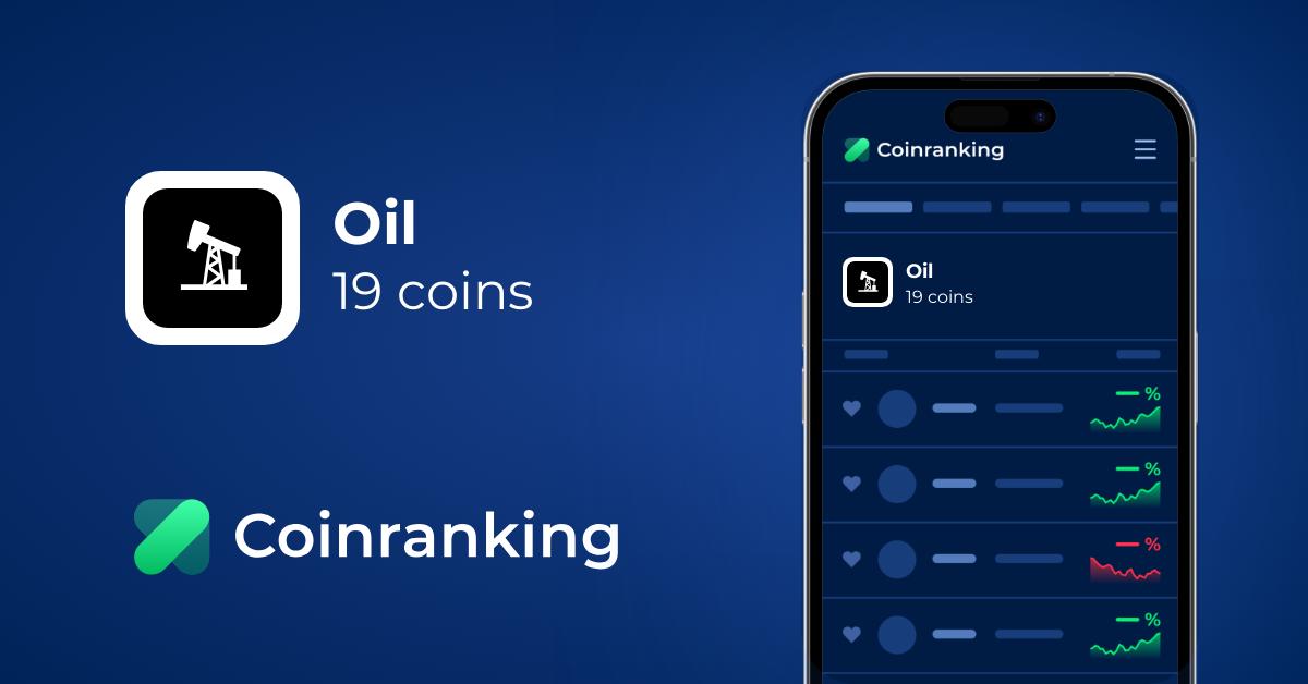 Oil Coins - Top 50 List | Coinranking