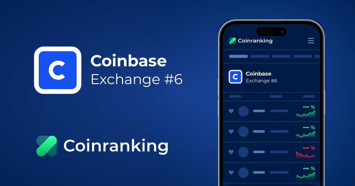 Coinbase: Exchange Ranking & Trading Volume | Coinranking