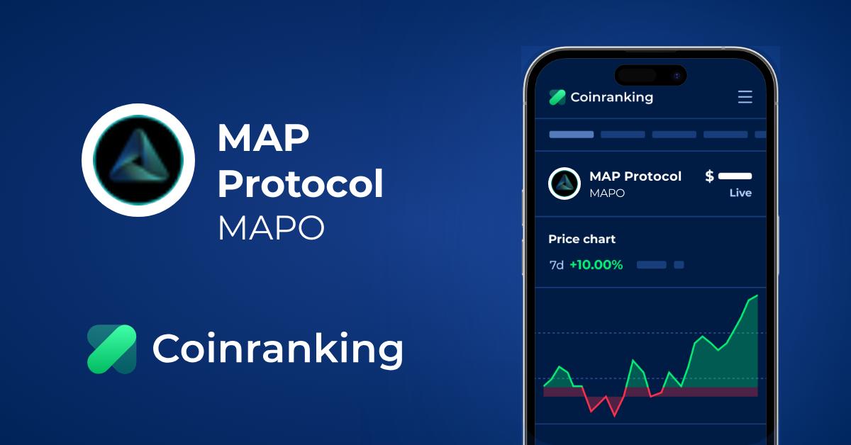 MAP Protocol Price (MAPO) in USD - Live Updates | Coinranking
