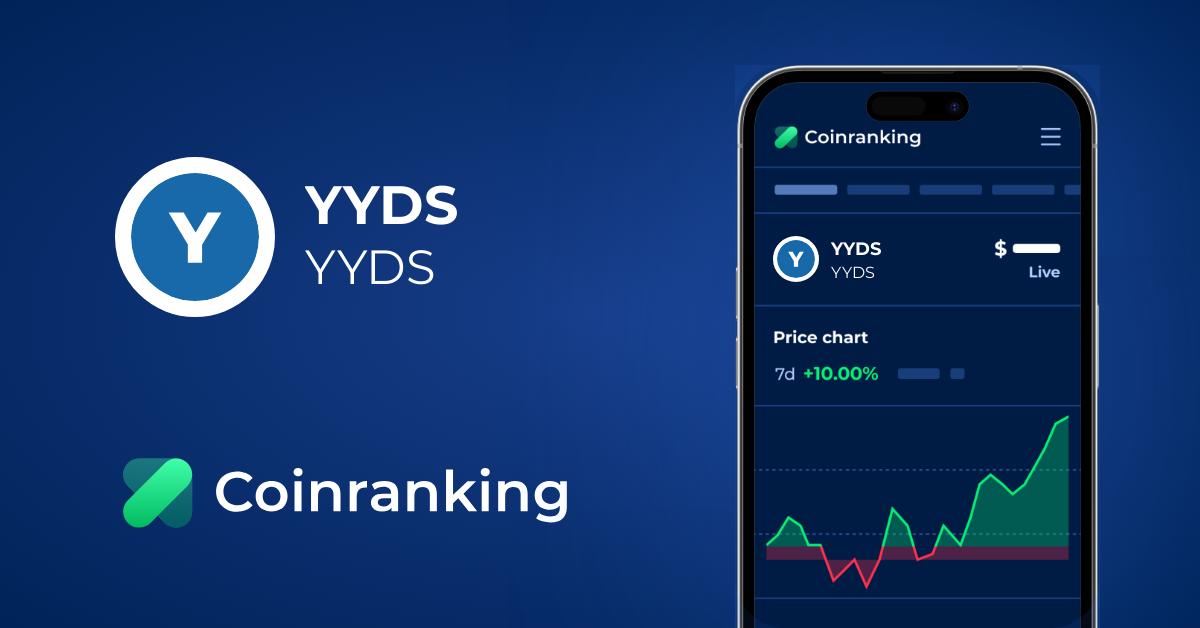 YYDS $0.00168 - YYDS Price & Chart | Coinranking