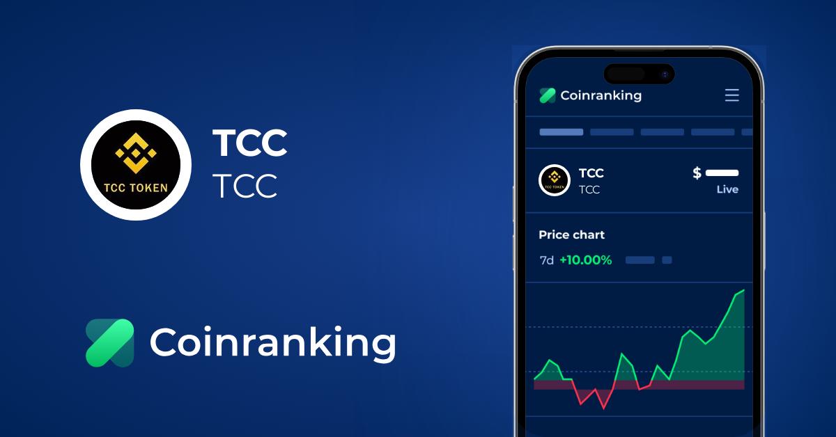 TCC Price (TCC) in USD - Live Updates | Coinranking