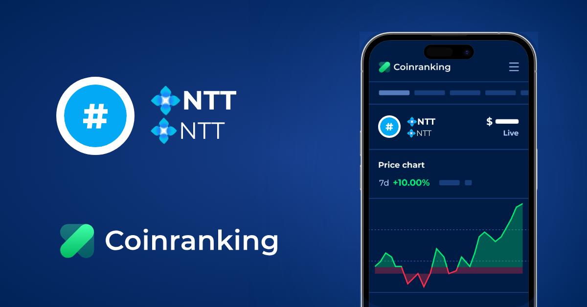 💠NTT $0.0₈102 - 💠NTT Price & Chart | Coinranking