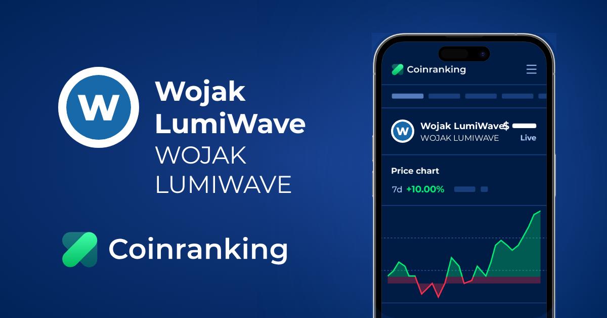 WOJAK LUMIWAVE $-- - Wojak LumiWave Price & Chart | Coinranking