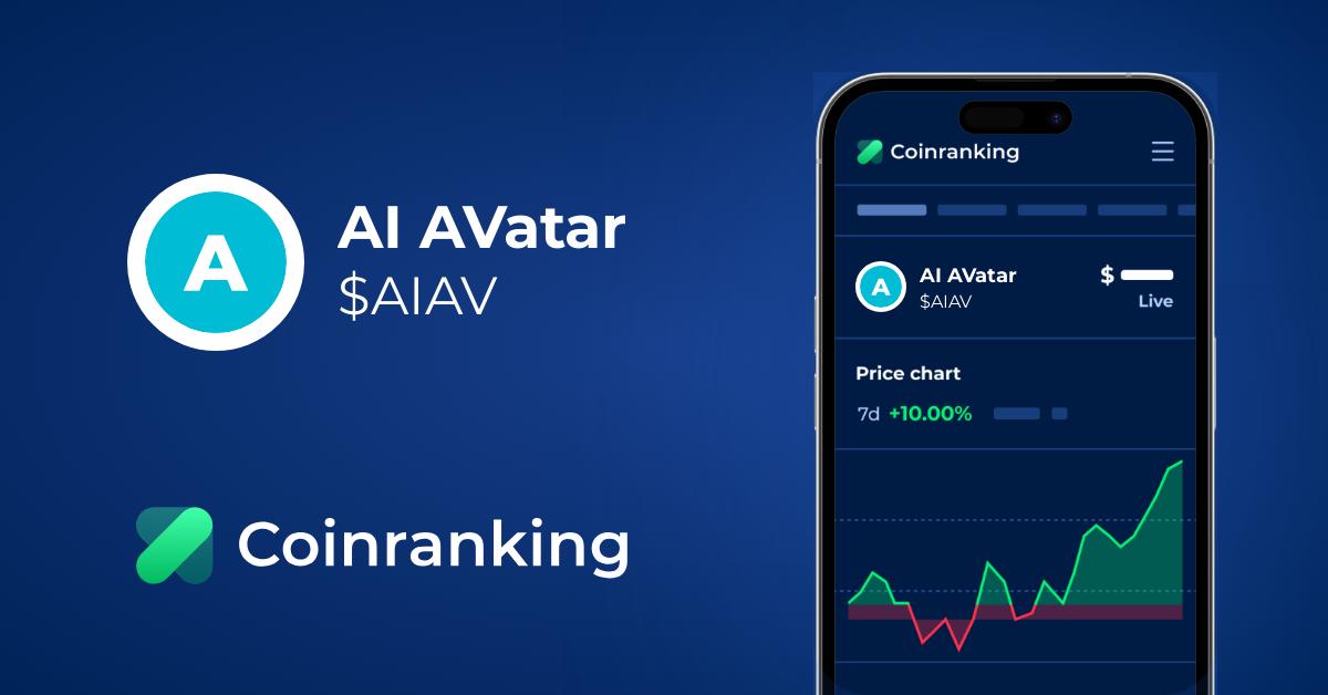 $AIAV $0.152 - AI AVatar Price & Chart | Coinranking