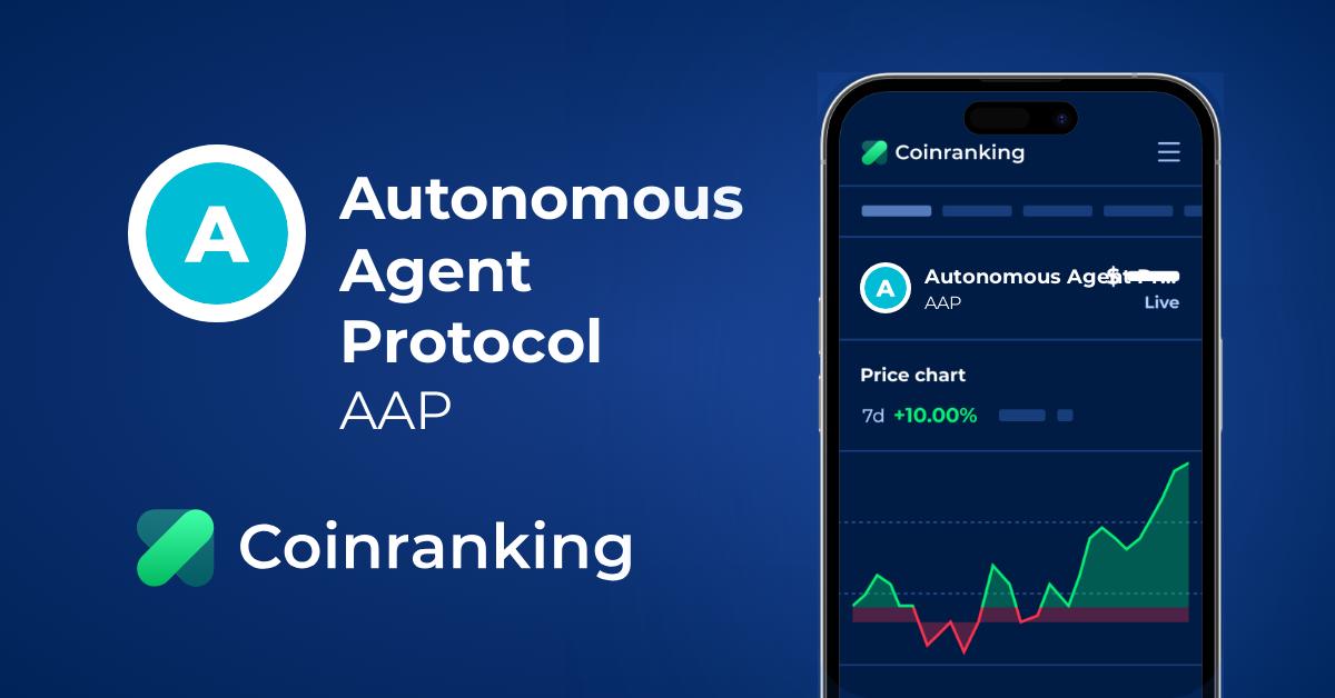AAP $0.0₈293 - Autonomous Agent Protocol Price & Chart | Coinranking