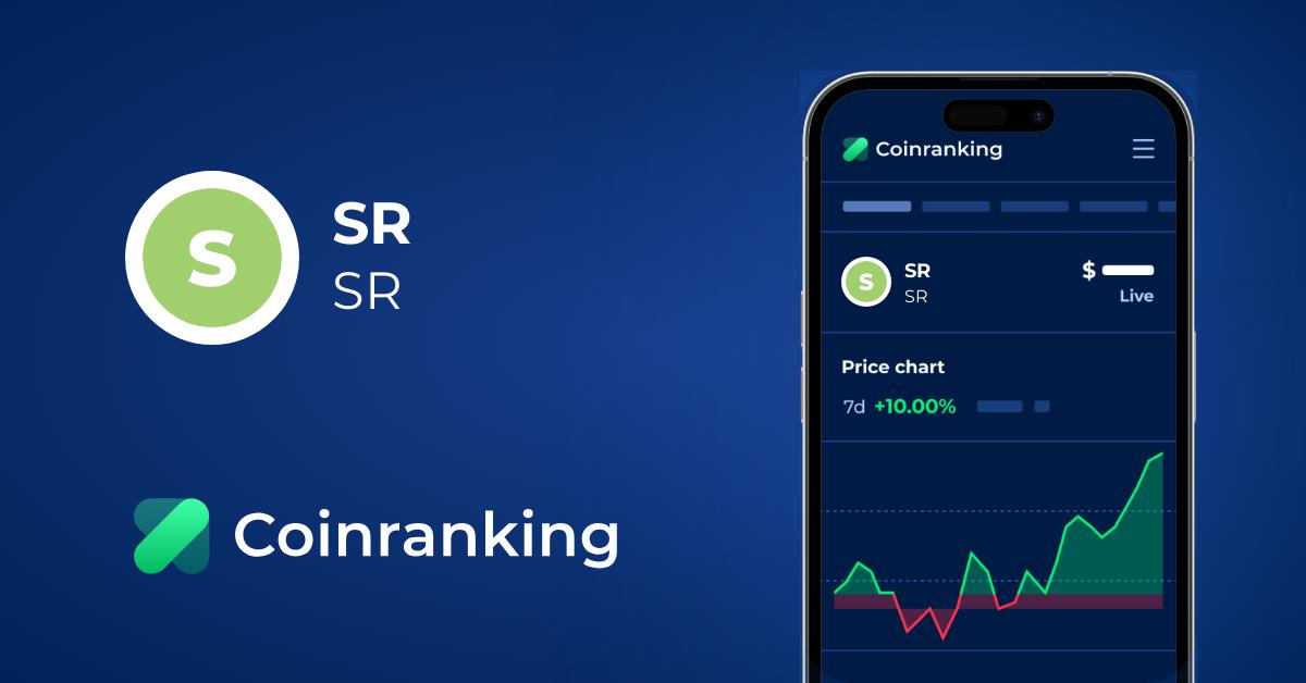 SR $-- - SR Price & Chart | Coinranking