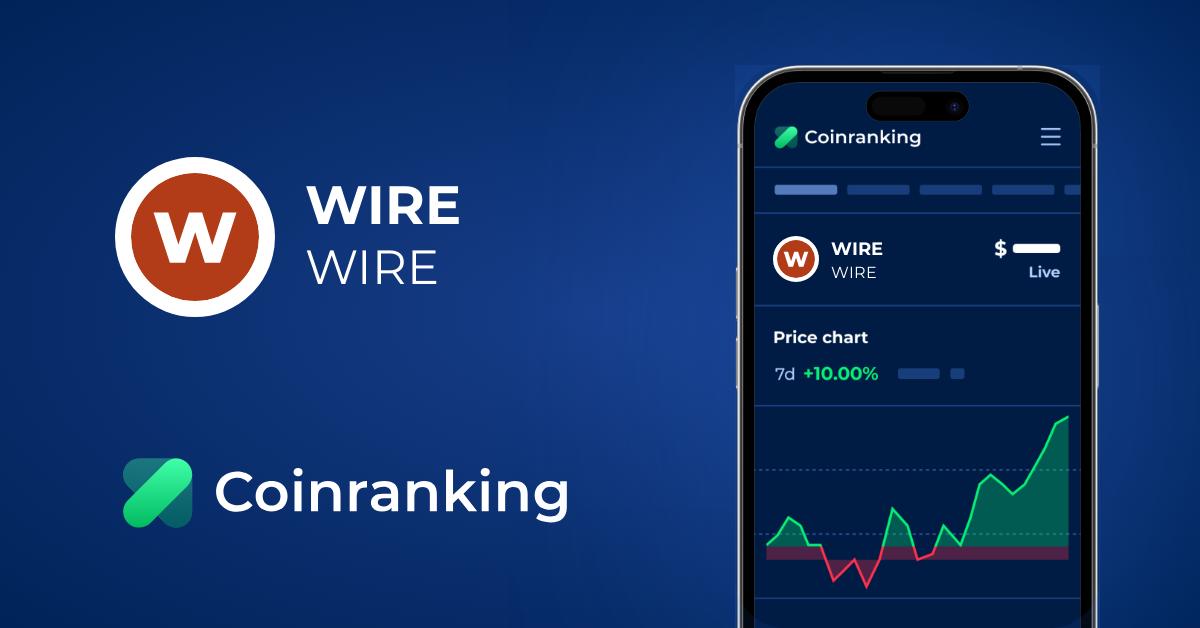 WIRE $-- - WIRE Price & Chart | Coinranking