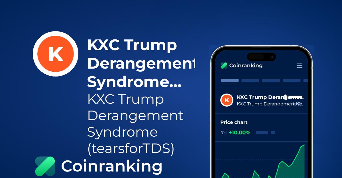 KXC Trump Derangement Syndrome (tearsforTDS) $-- - KXC Trump ...