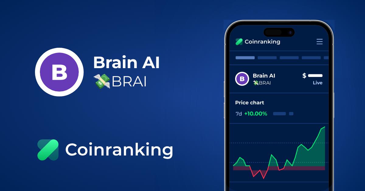 💸BRAI $-- - Brain AI Price & Chart | Coinranking