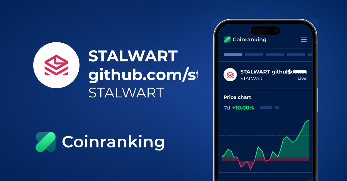 STALWART $0.0000845 - STALWART github.com/stalwartlabs/STALWART Price & Chart | Coinranking
