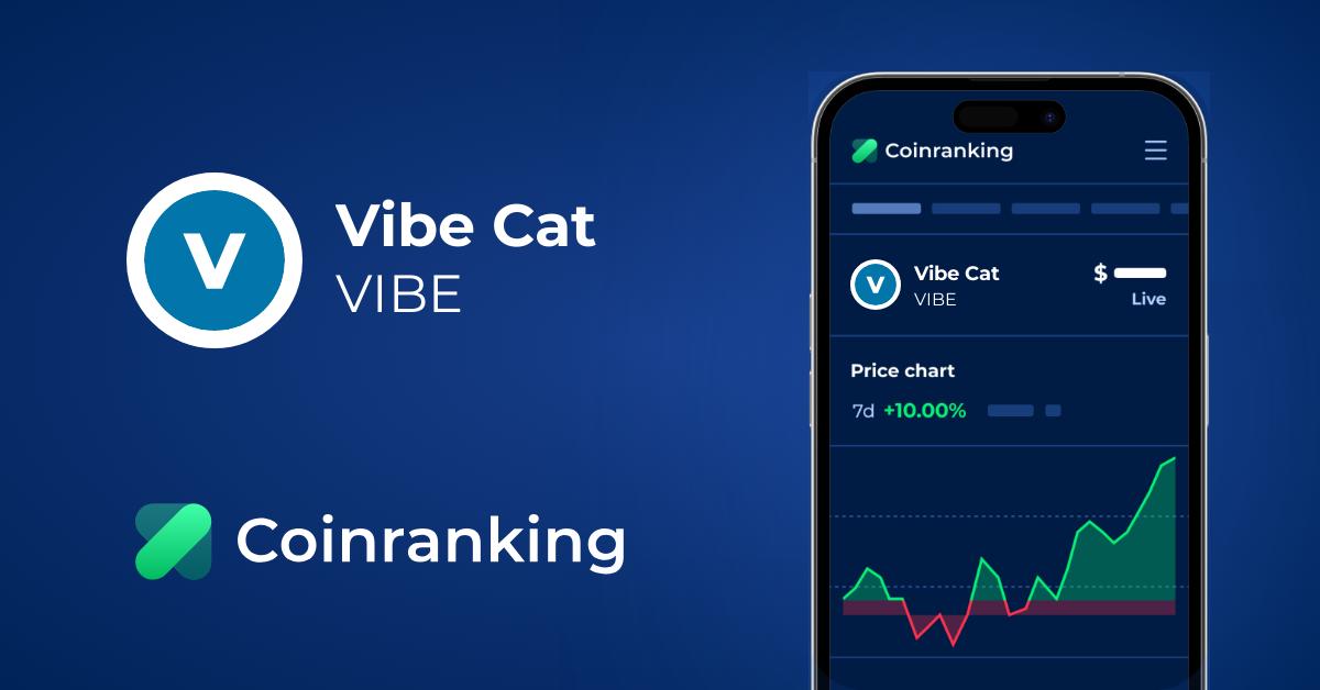 VIBE $-- - Vibe Cat Price & Chart | Coinranking