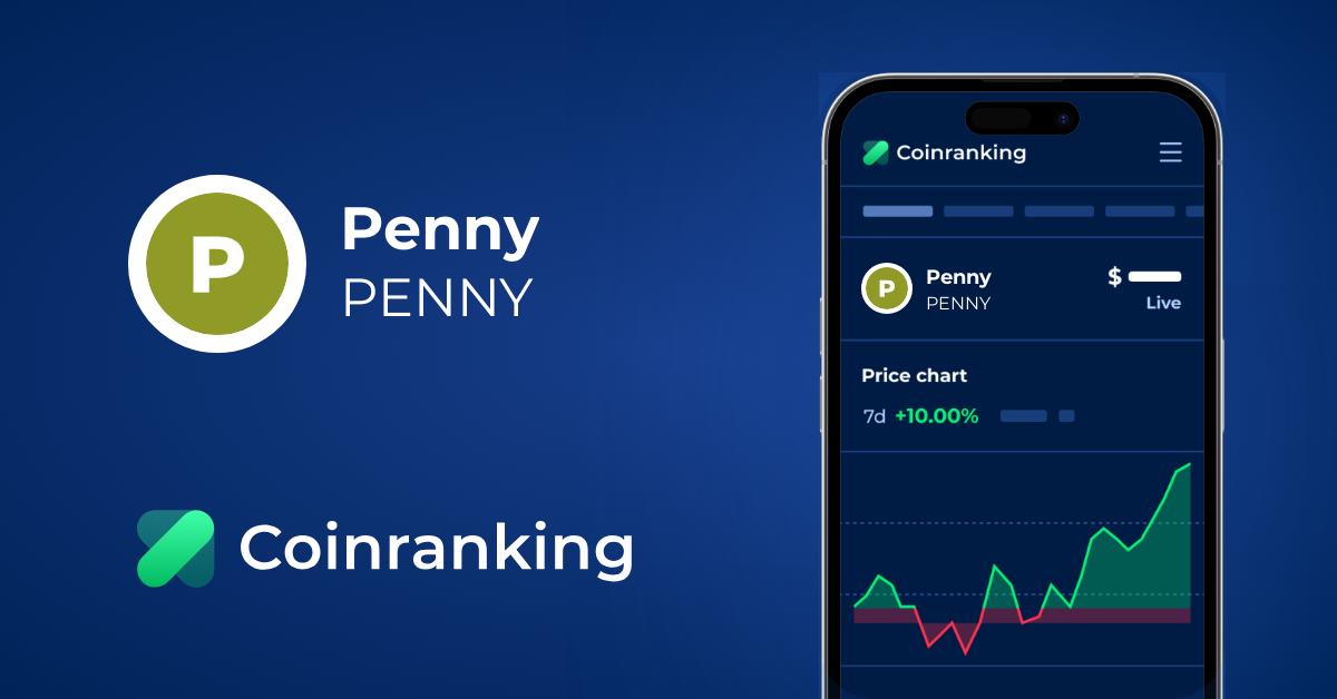 PENNY $0.0₇416 - Penny Price & Chart | Coinranking