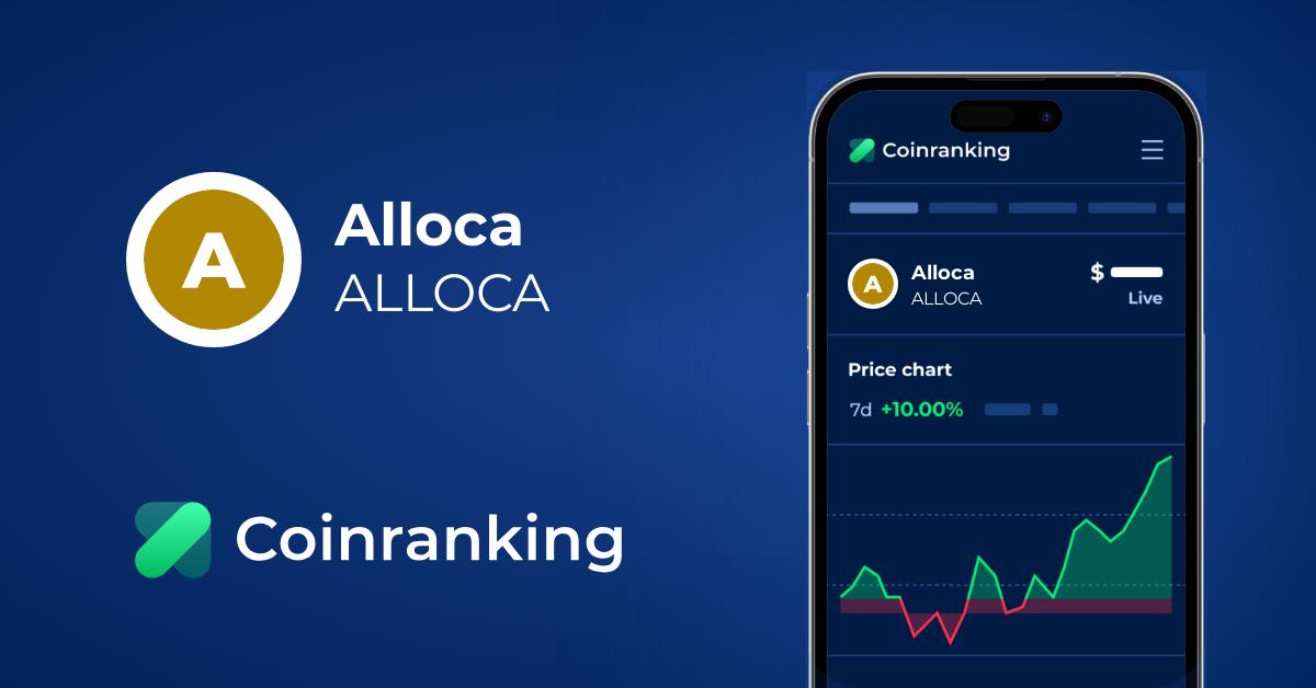 ALLOCA $0.0₆429 - Alloca Price & Chart | Coinranking