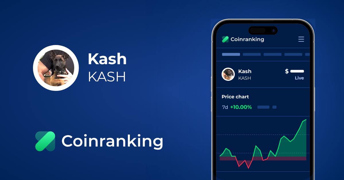 KASH $0.000161 - Kash Price & Chart | Coinranking