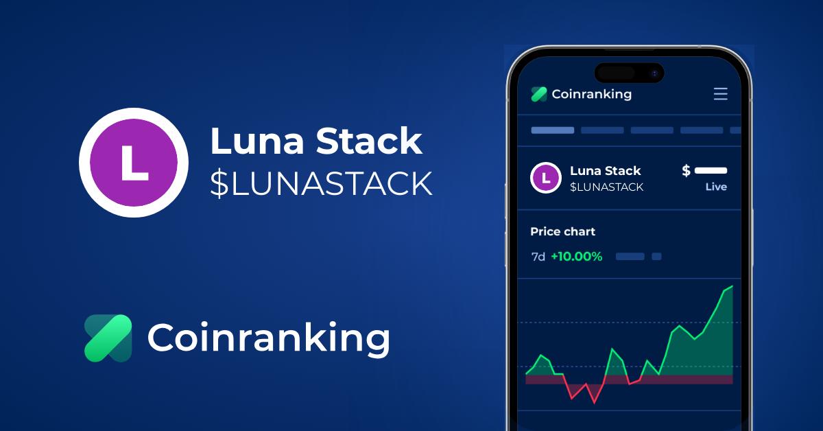 $LUNASTACK $0.0₈250 - Luna Stack Price & Chart | Coinranking