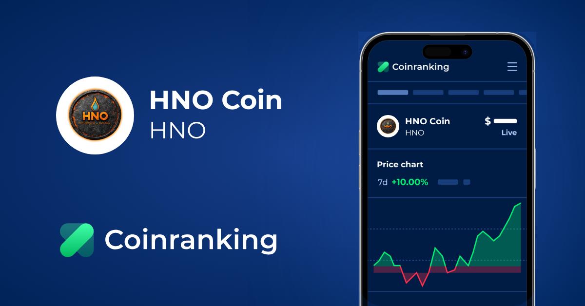 HNO Coin Price (HNO) in USD - Live Updates | Coinranking