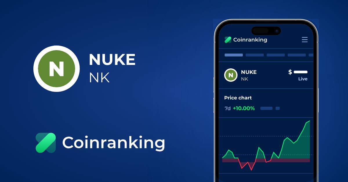 NK $-- - NUKE Price & Chart | Coinranking
