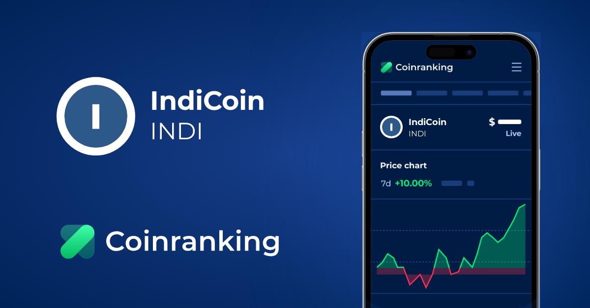 INDI $-- - IndiCoin Price & Chart | Coinranking