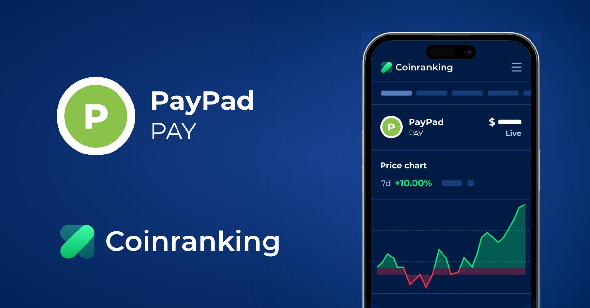 PAY $0.000463 - PayPad Price & Chart | Coinranking