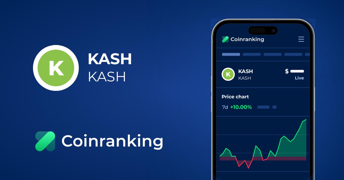 KASH $0.0000521 - KASH Price & Chart | Coinranking