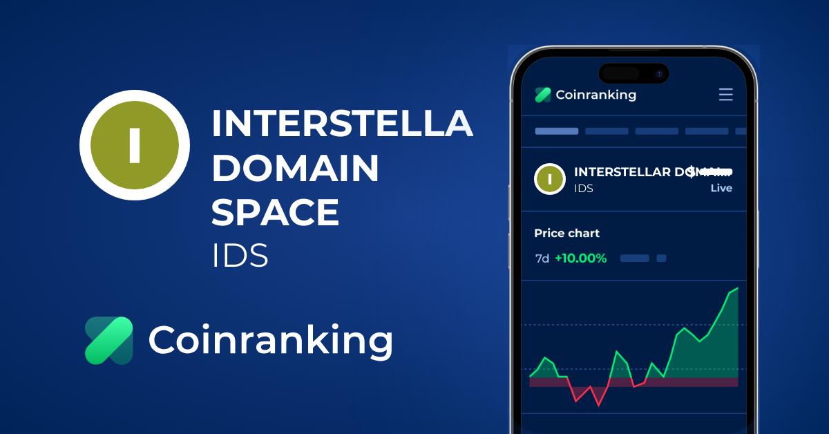 IDS $122,303.88 - INTERSTELLAR DOMAIN SPACE Price & Chart | Coinranking