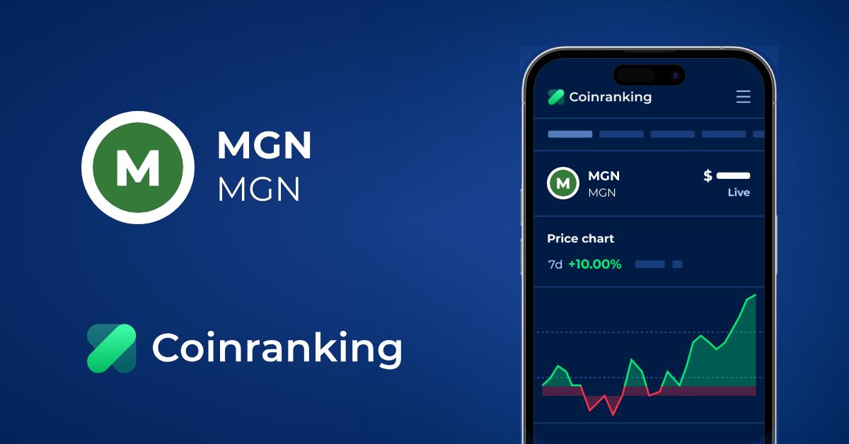 MGN $-- - MGN Price & Chart | Coinranking