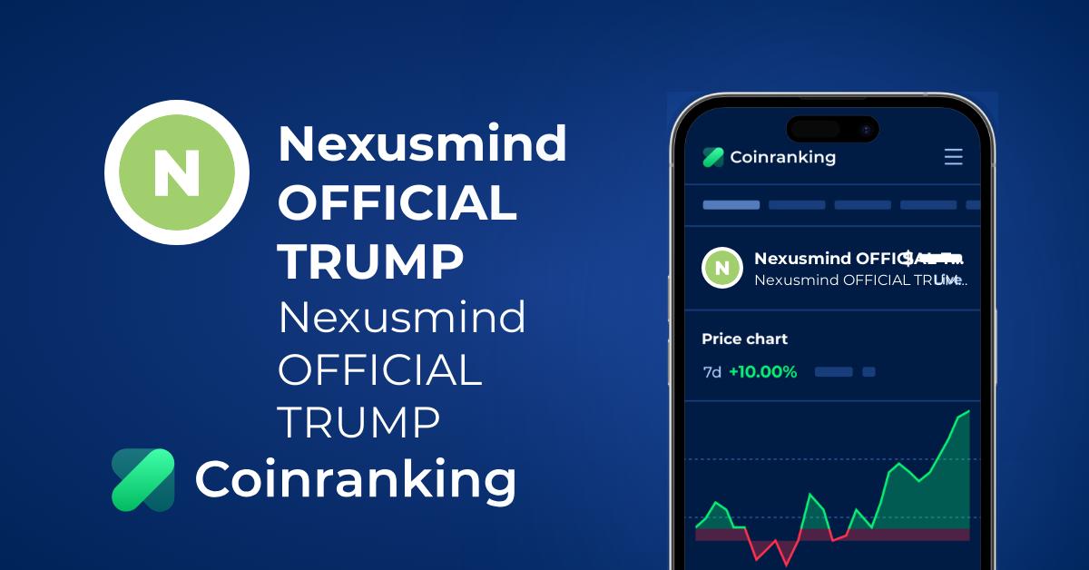 Nexusmind OFFICIAL TRUMP $-- - Nexusmind OFFICIAL TRUMP Price & Chart ...