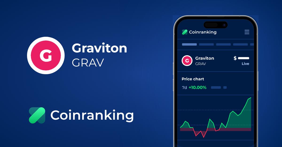 GRAV $-- - Graviton Price & Chart | Coinranking