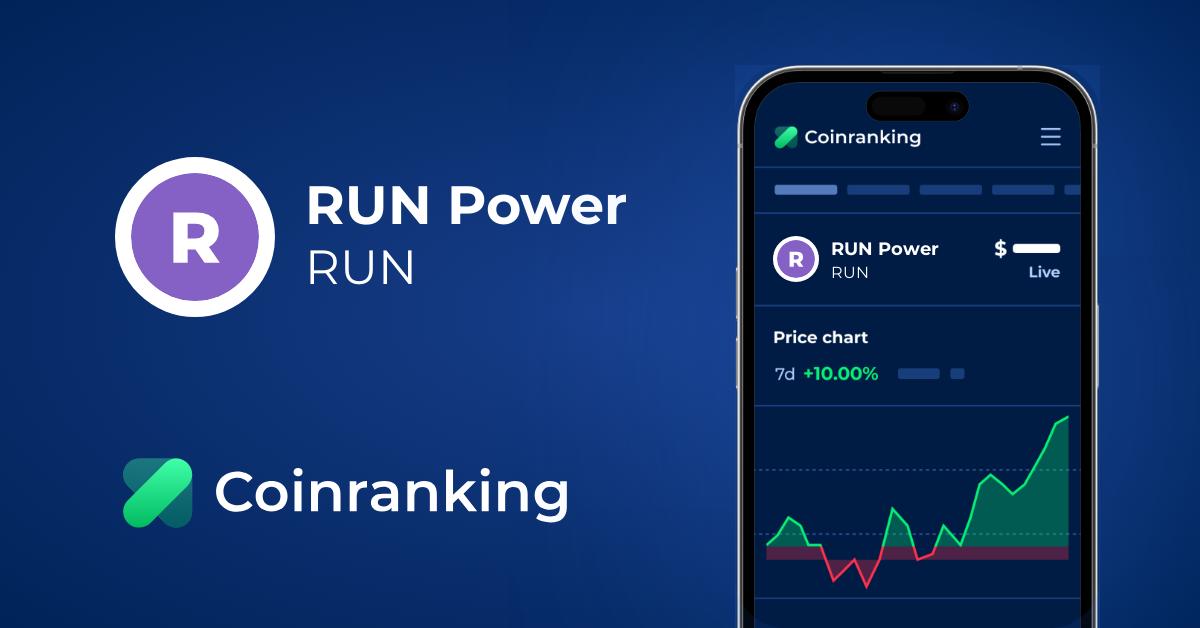 RUN $0.0₆409 - RUN Power Price & Chart | Coinranking