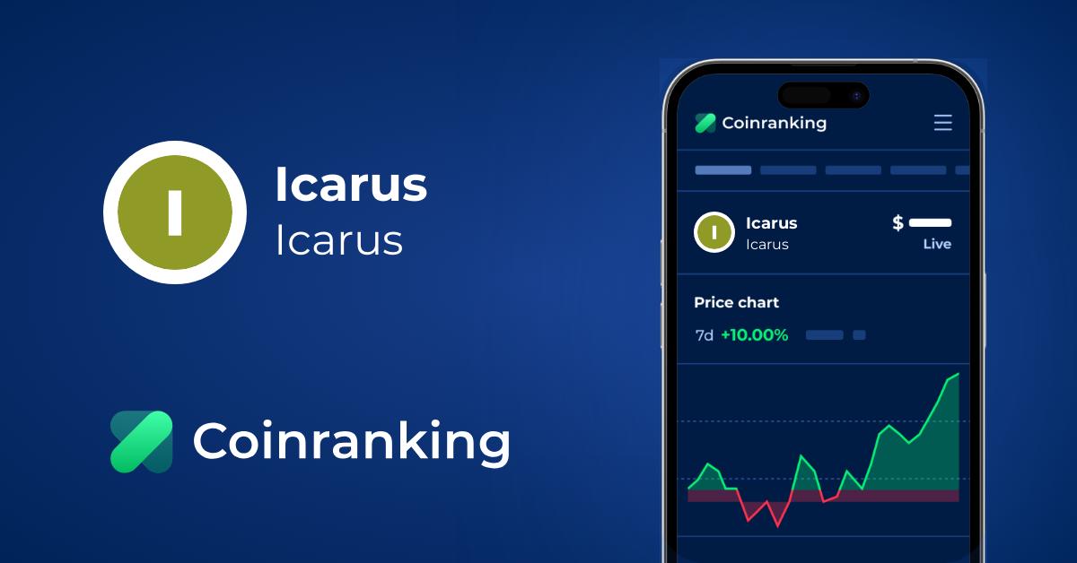 Icarus $-- - Icarus Price & Chart | Coinranking