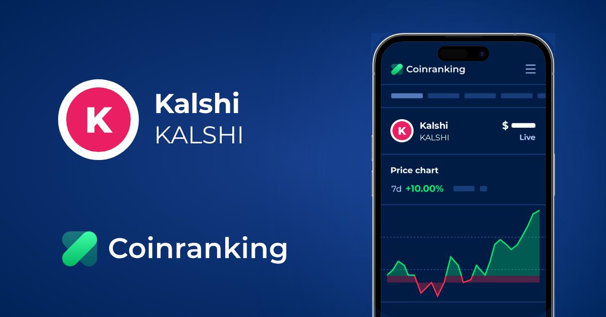KALSHI $0.0₆280 - Kalshi Price & Chart | Coinranking