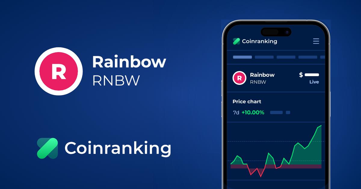 RNBW $-- - Rainbow Price & Chart | Coinranking