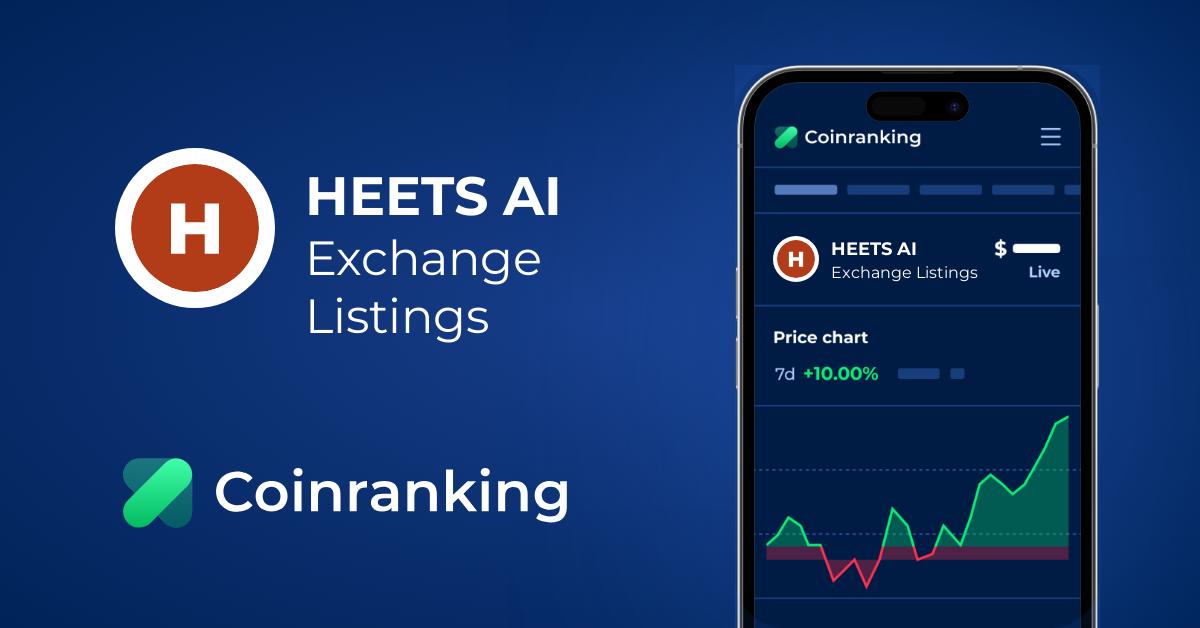 Exchange Listings of HEETS AI (HAI) | Coinranking