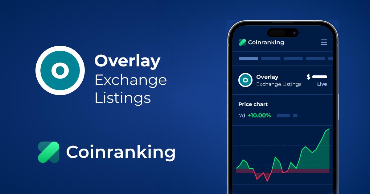 Exchange Listings of Overlay (OVL) | Coinranking
