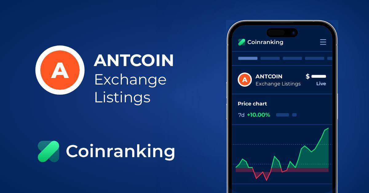 Exchange Listings of ANTCOIN (ANTCOIN) | Coinranking