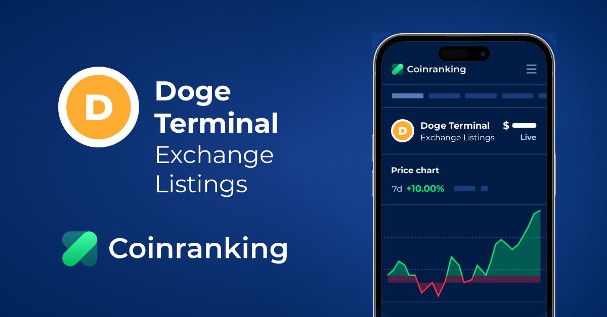 Exchange Listings of Doge Terminal (Derminal) | Coinranking