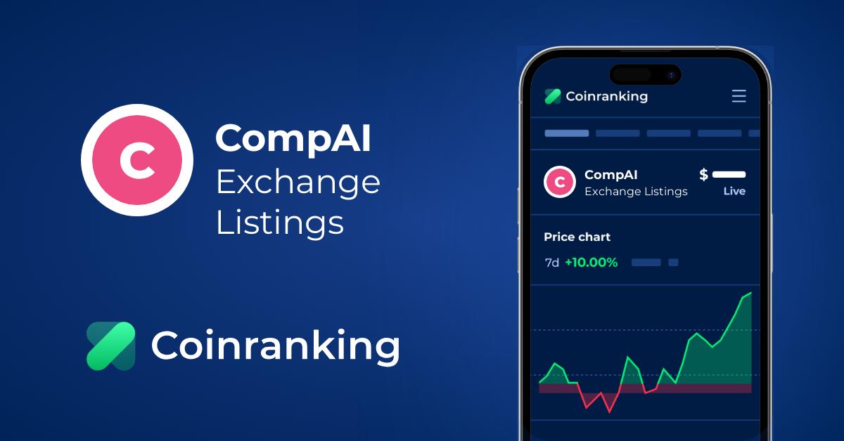 Exchange Listings of CompAI (🤖 CompAI) | Coinranking