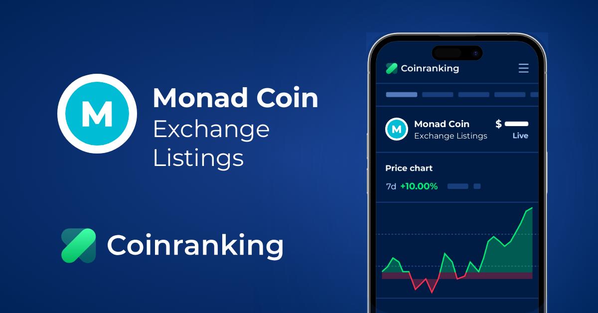 Exchange Listings of Monad Coin (MND) | Coinranking