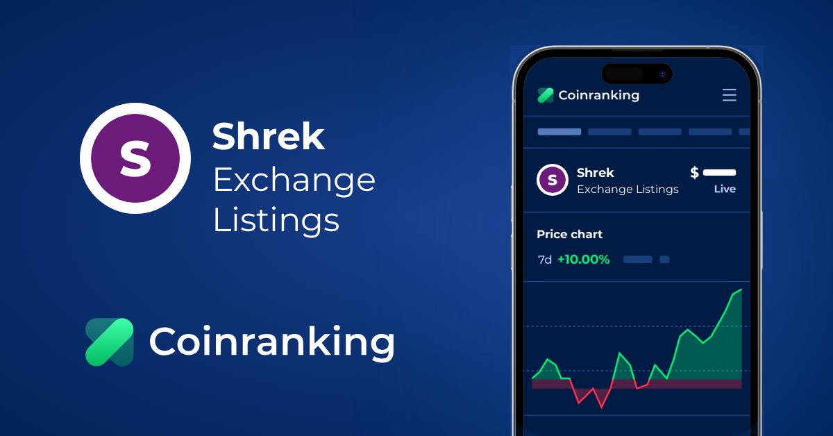 Exchange Listings of Shrek (SHREK) | Coinranking