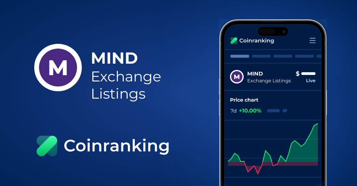 Exchange Listings of MIND (🧠 MIND) | Coinranking