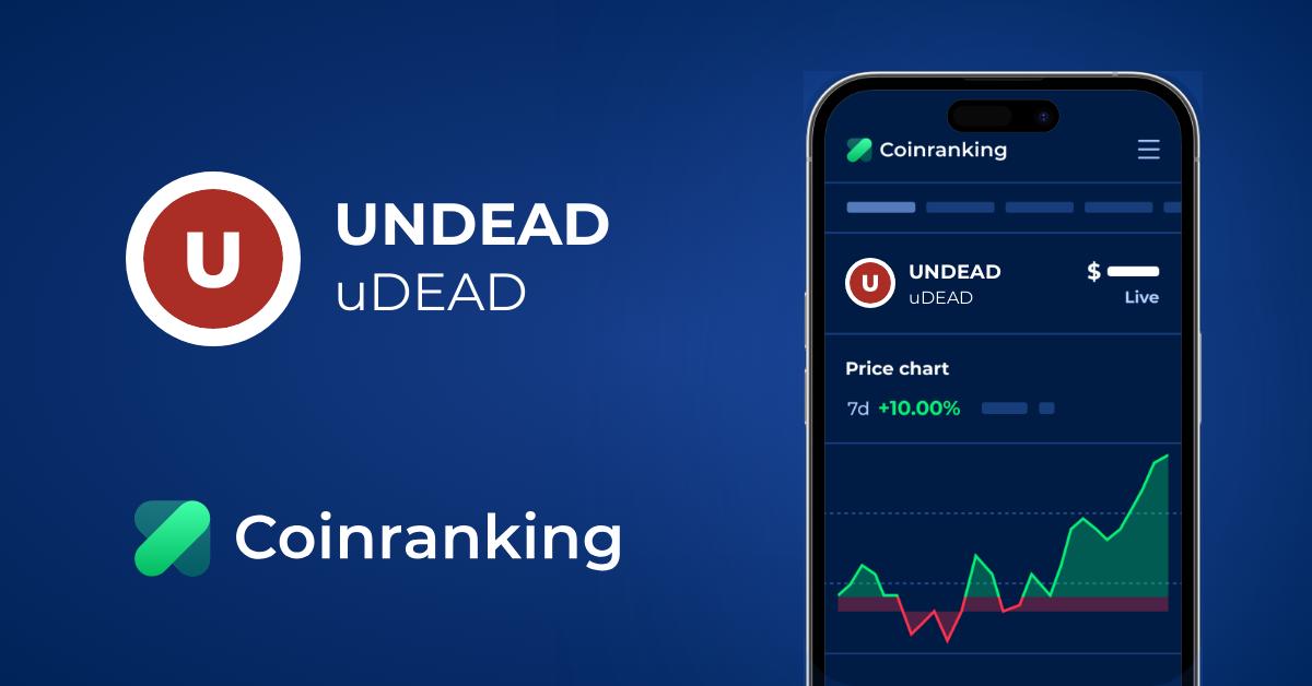 uDEAD $0.000855 - UNDEAD Price & Chart | Coinranking