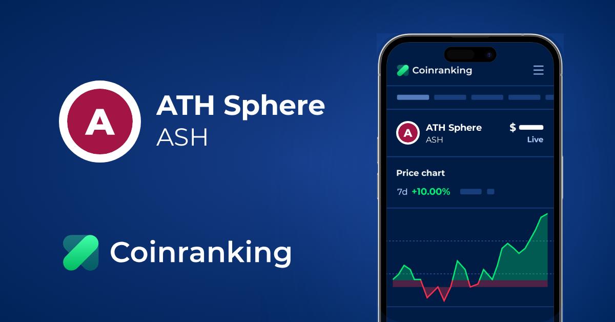 ASH $-- - ATH Sphere Price & Chart | Coinranking