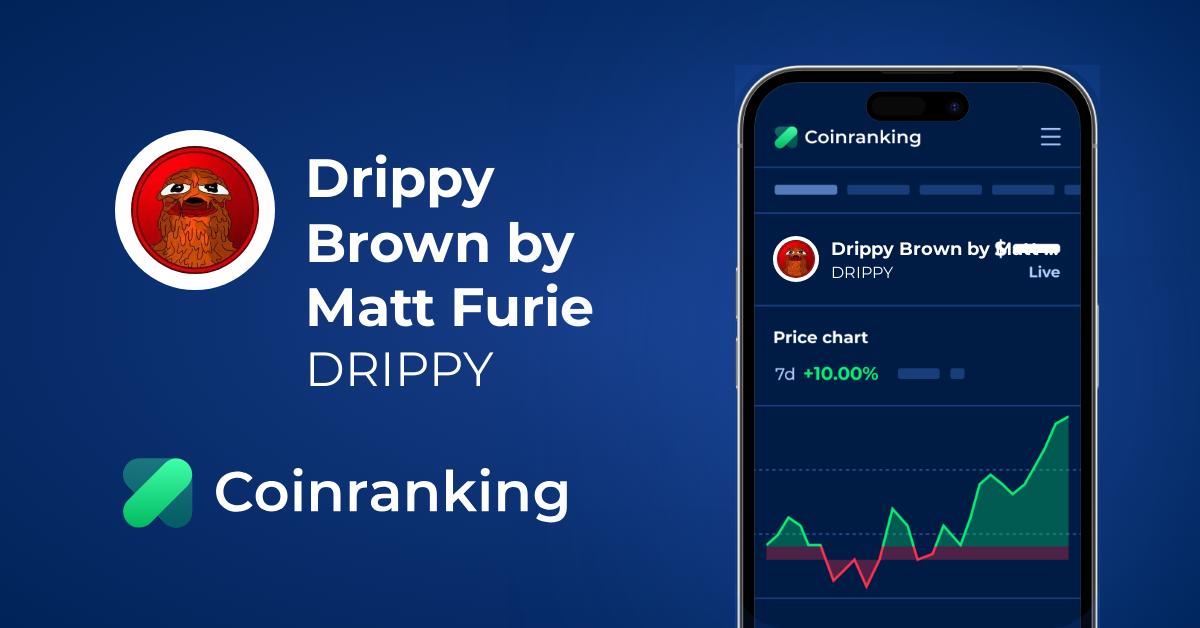 DRIPPY $0.0000393 - Drippy Brown by Matt Furie Price & Chart | Coinranking