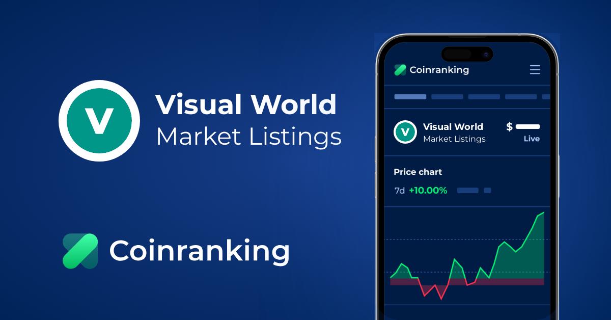 Market Listings of Visual World (GD) | Coinranking