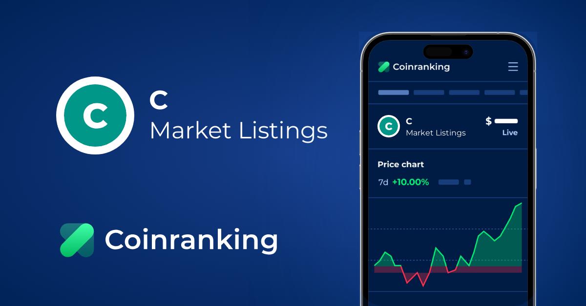 Market Listings of C (Community) | Coinranking