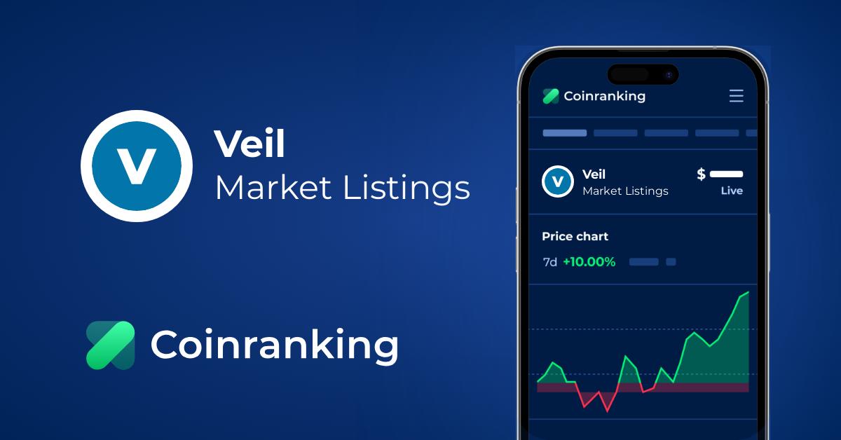 Market Listings of Veil (Veil) | Coinranking