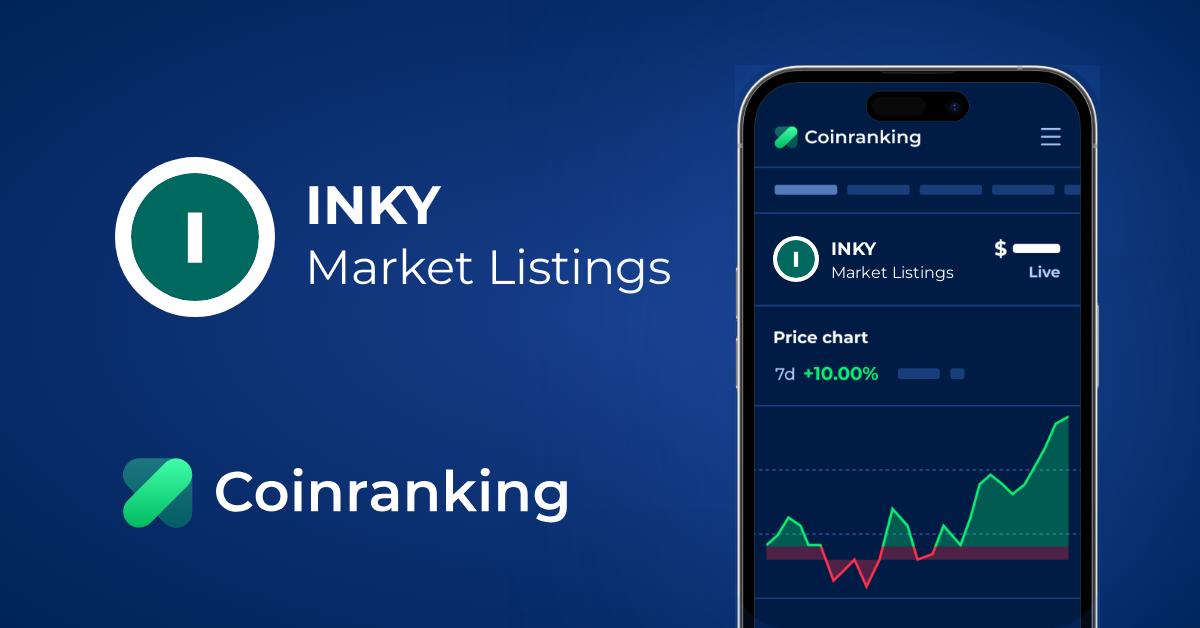 Market Listings of INKY (INKY) | Coinranking
