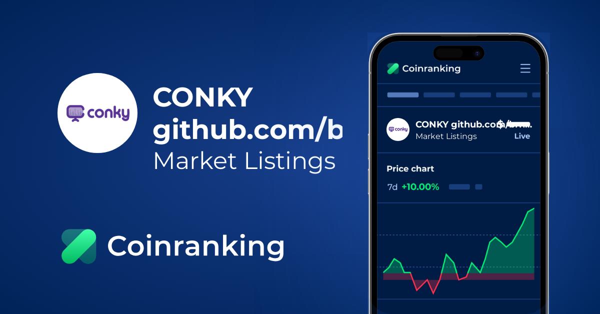 Market Listings of CONKY github.com/brndnmtthws/CONKY (CONKY) | Coinranking