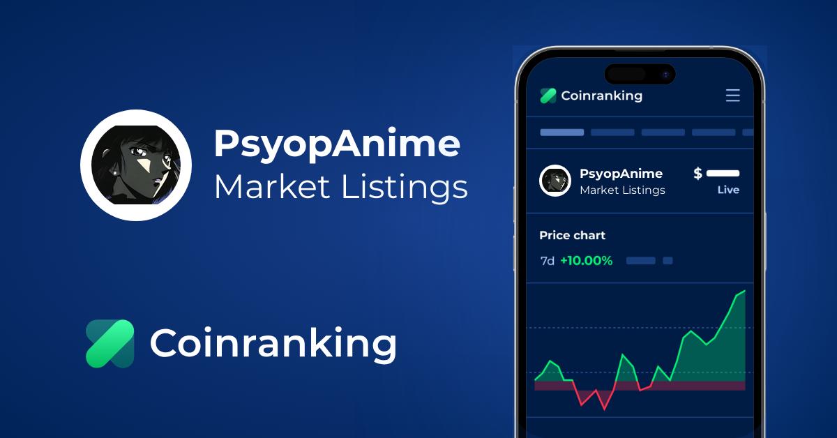 Market Listings of PsyopAnime (PSYOPANIME) | Coinranking